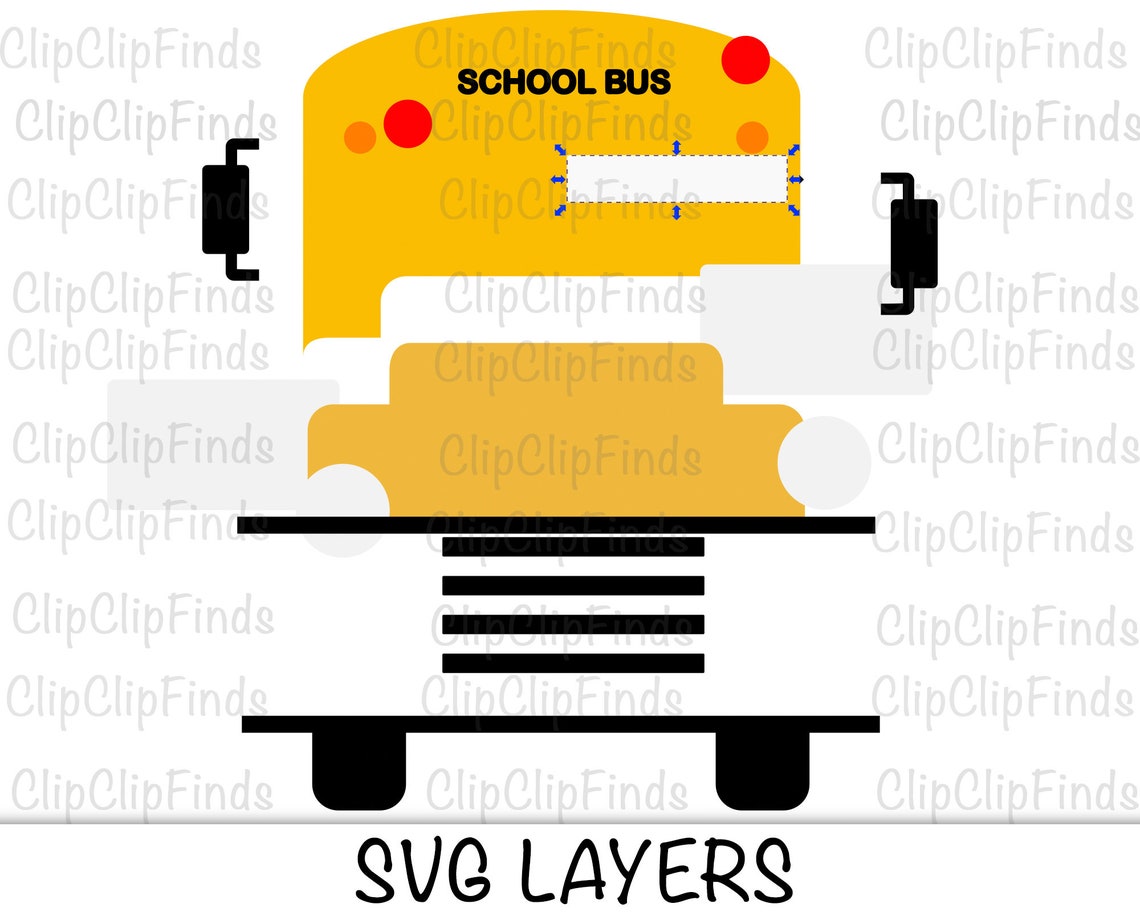School Bus, Split Monogram, Bus Driver, Teacher Appreciation, SVG, PNG ...