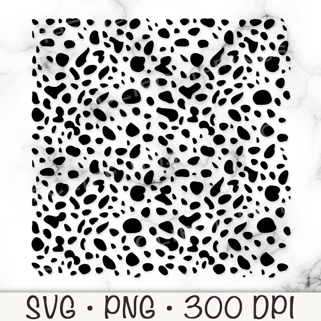 Dalmatian Spots SVG, Dalmatian Spots PNG, Dalmatian Dog Pattern ...