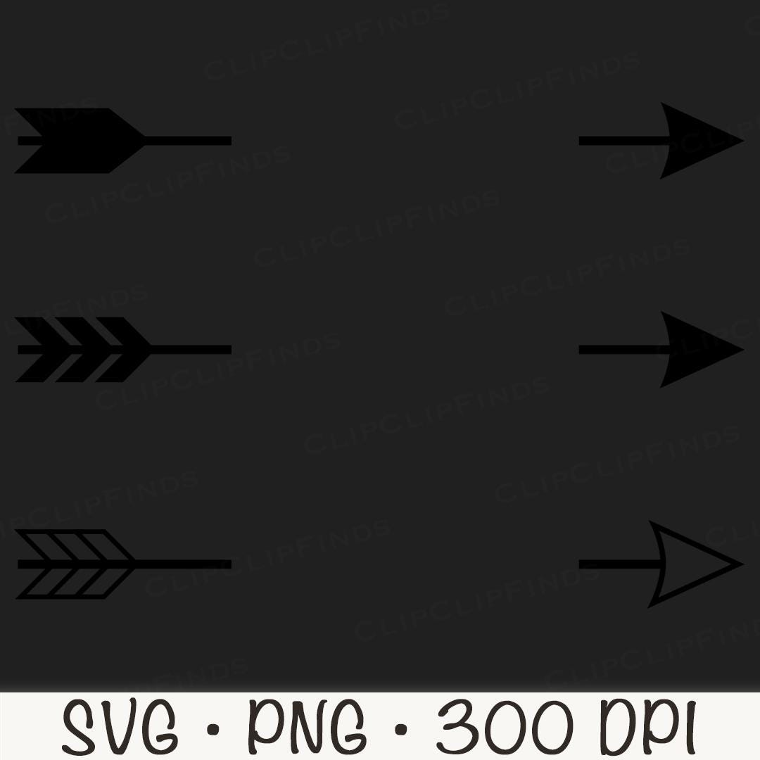Split Arrows SVG, Arrows PNG, Arrows Clipart Bundle, Arrow Split ...