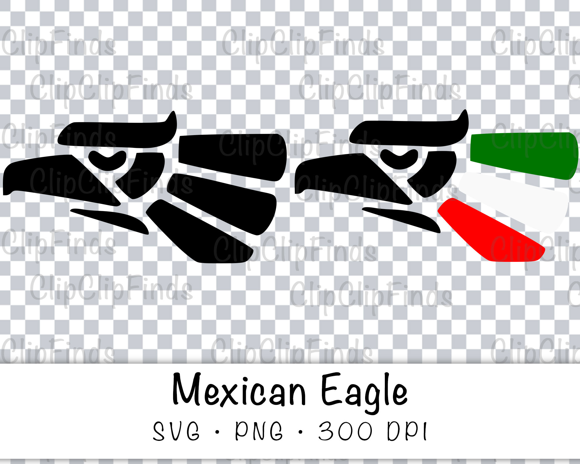 Hecho En Mexico Eagle SVG Vector File and PNG Transparent - Etsy Finland