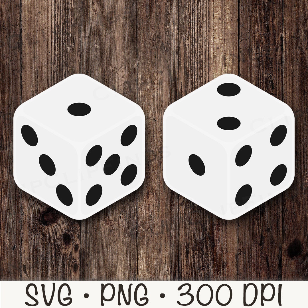 Dice SVG, Dice PNG, Dice Clip Art, Rolling Dice, Game, Digital Download ...