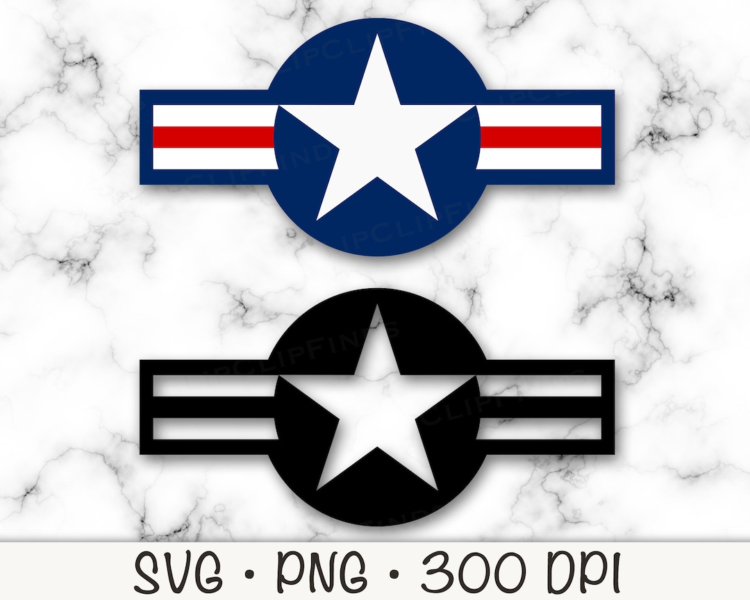 US Military Air Force Corp Army Symbol, SVG, PNG, Digital Download - Etsy