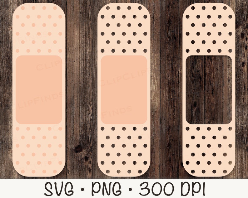 Bandaid SVG Vector Cut File and PNG Transparent Background - Etsy