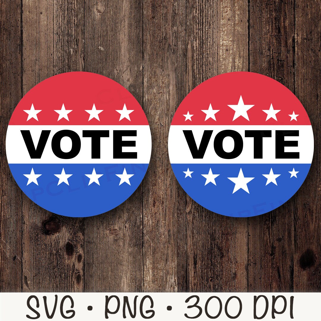 Vote SVG, Vote Circle PNG, Check Mark on Box, Political, Election ...