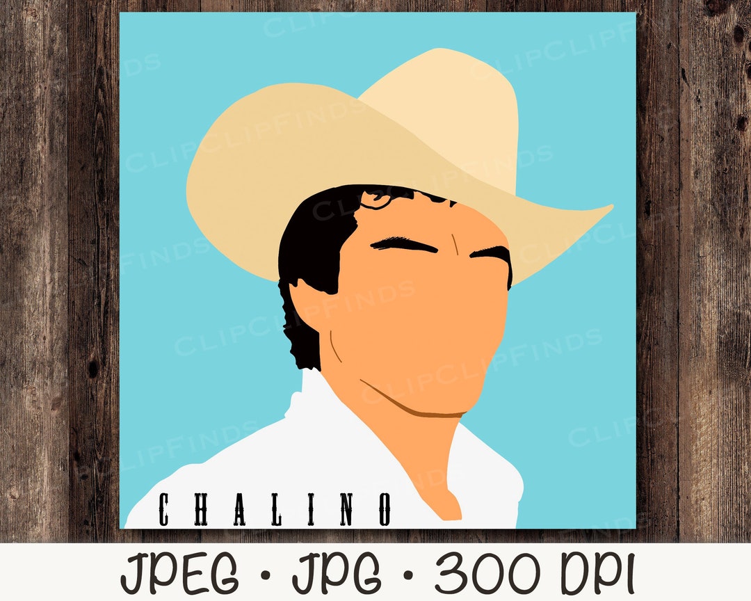 Chalino Sanchez Faceless Drawing JPEG JPG Digital File Instant Download ...