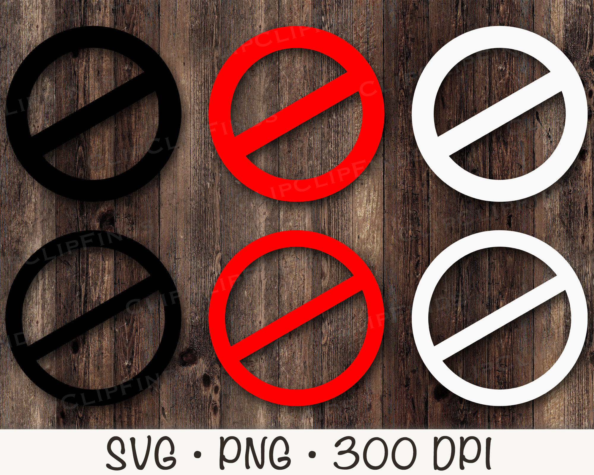 Do Not Symbol SVG Restriction Sign Prohibited Symbol Red - Etsy UK
