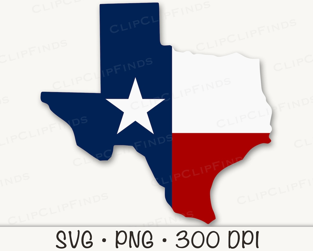 Texas Flag State, Texas, SVG, PNG, Instant Digital Download - Etsy