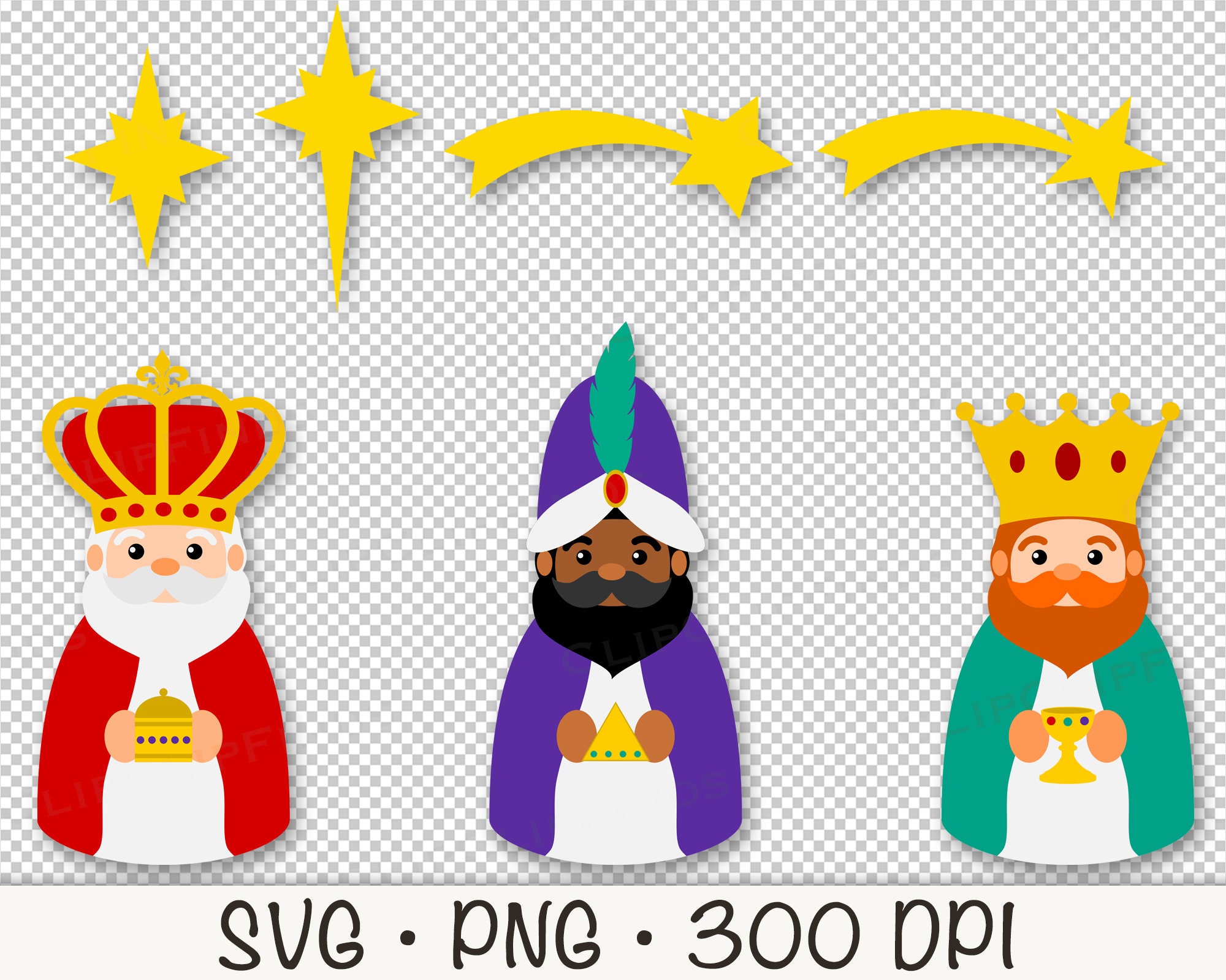 Wise Men Clipart