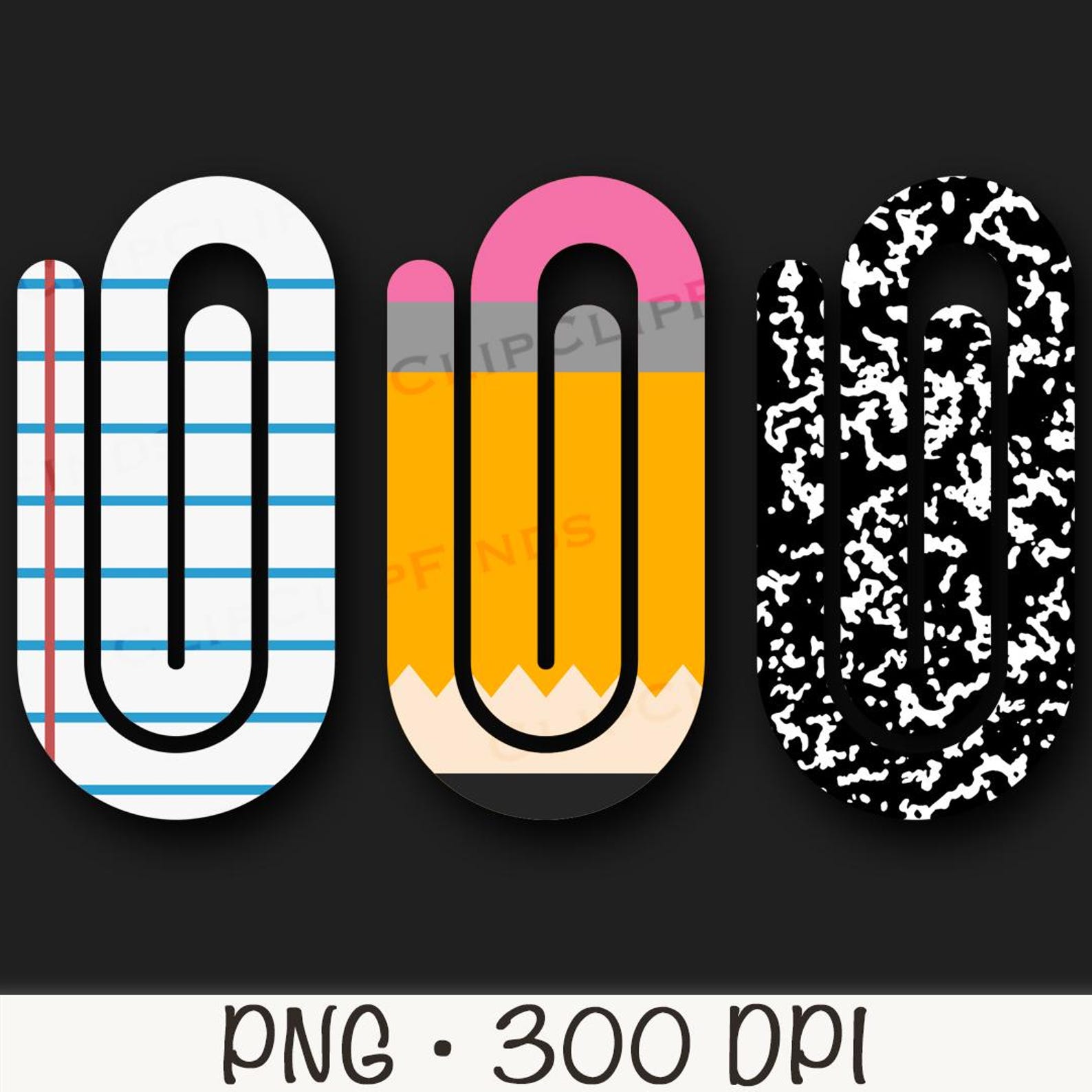 Jumbo Paperclip PNG, Pencil Paperclip, Notebook Paper, Pencil, School ...