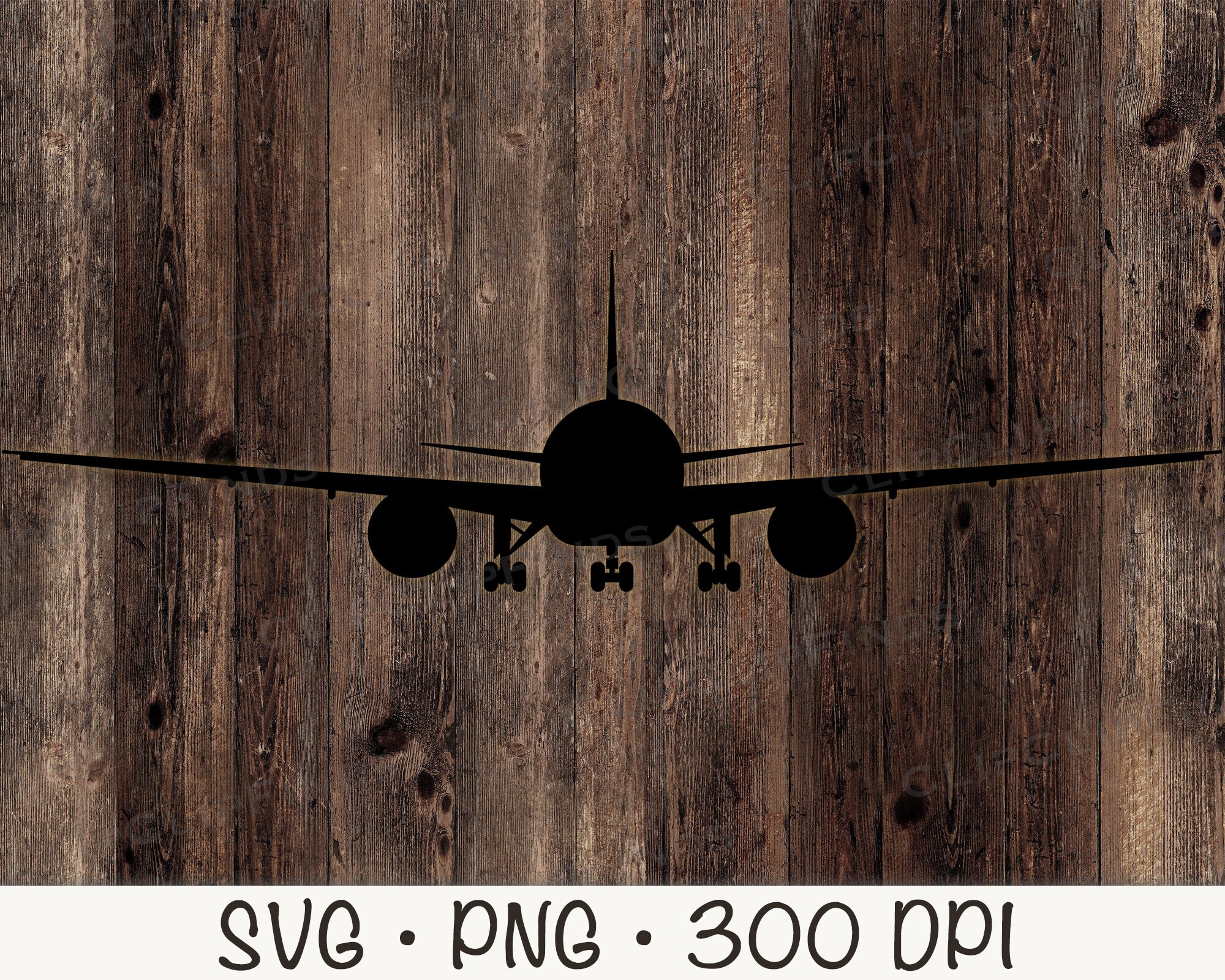 Airplane SVG: Vector Cut File, PNG Clipart (digital Download) - Etsy ...