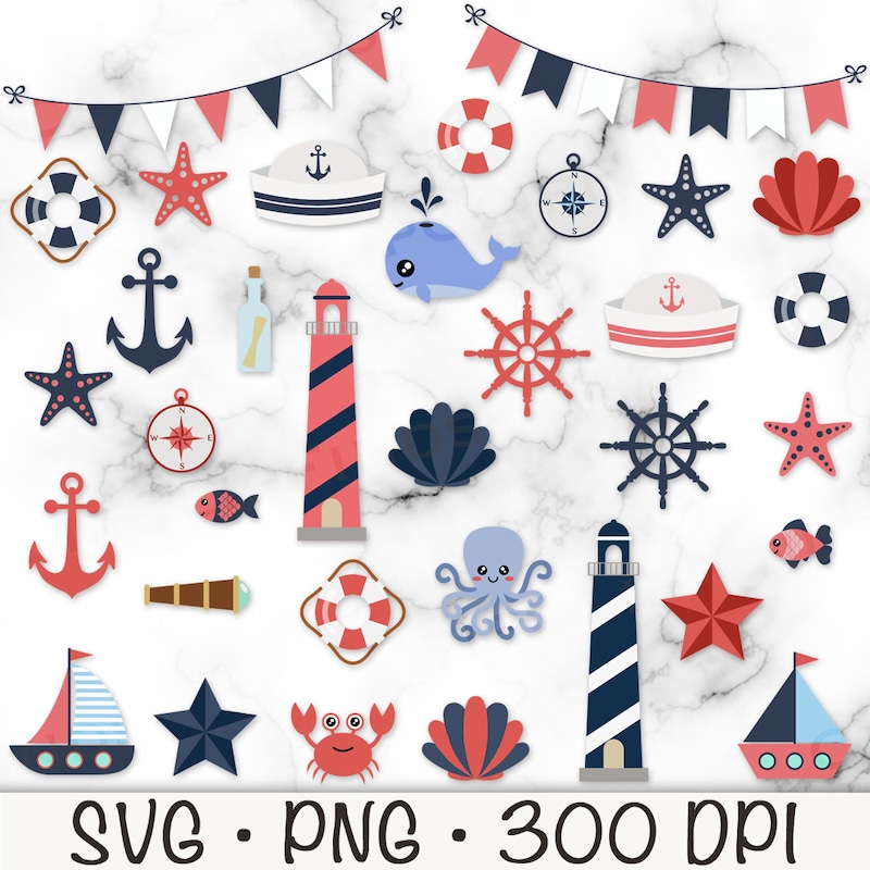 Nautical Svg - Etsy