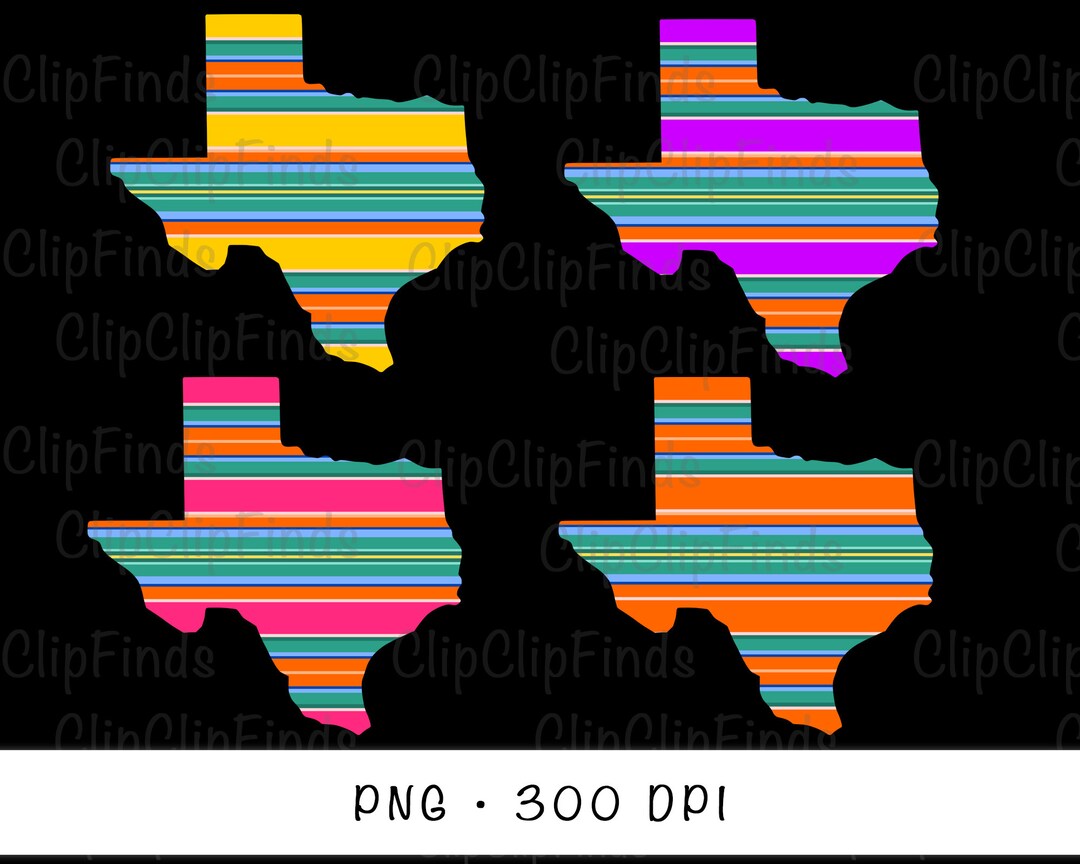 Texas, State of Texas Serape PNG Transparent Background Sublimation ...