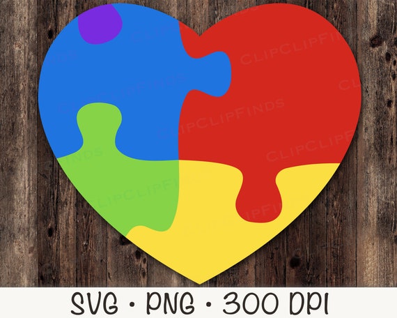 Autism Symbol Heart