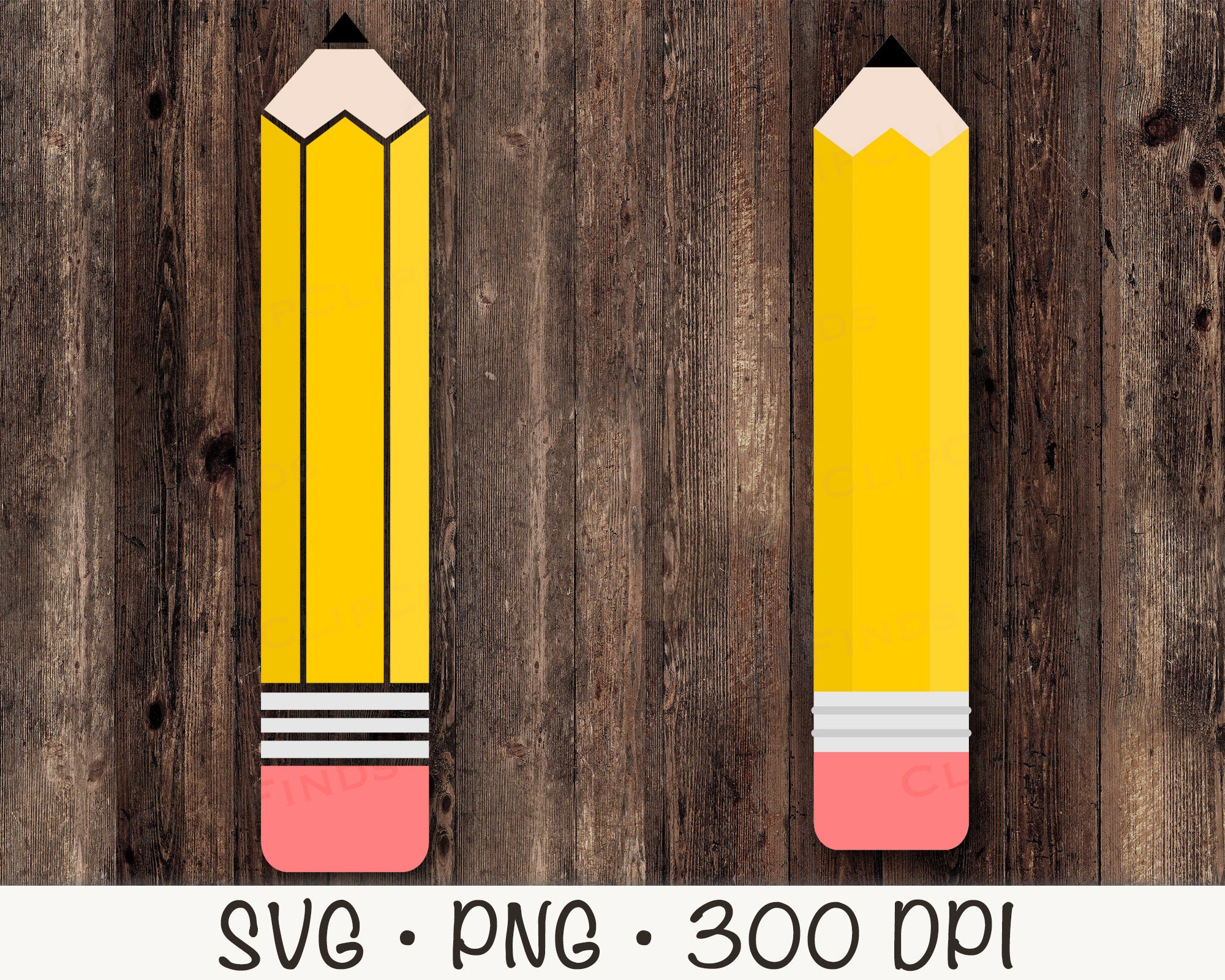 Vertical Pencil Clipart