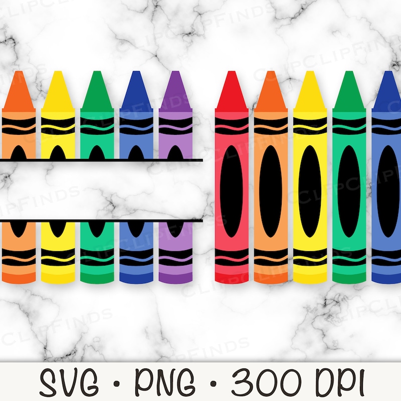 Crayola Svg - Etsy