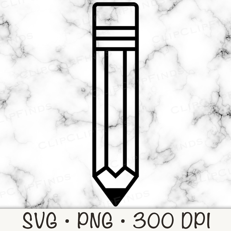 Pencil Outline - Etsy