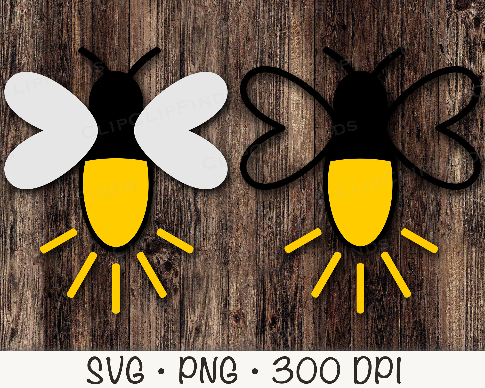 Firefly SVG Firefly PNG Firefly Clipart Instant Digital - Etsy UK