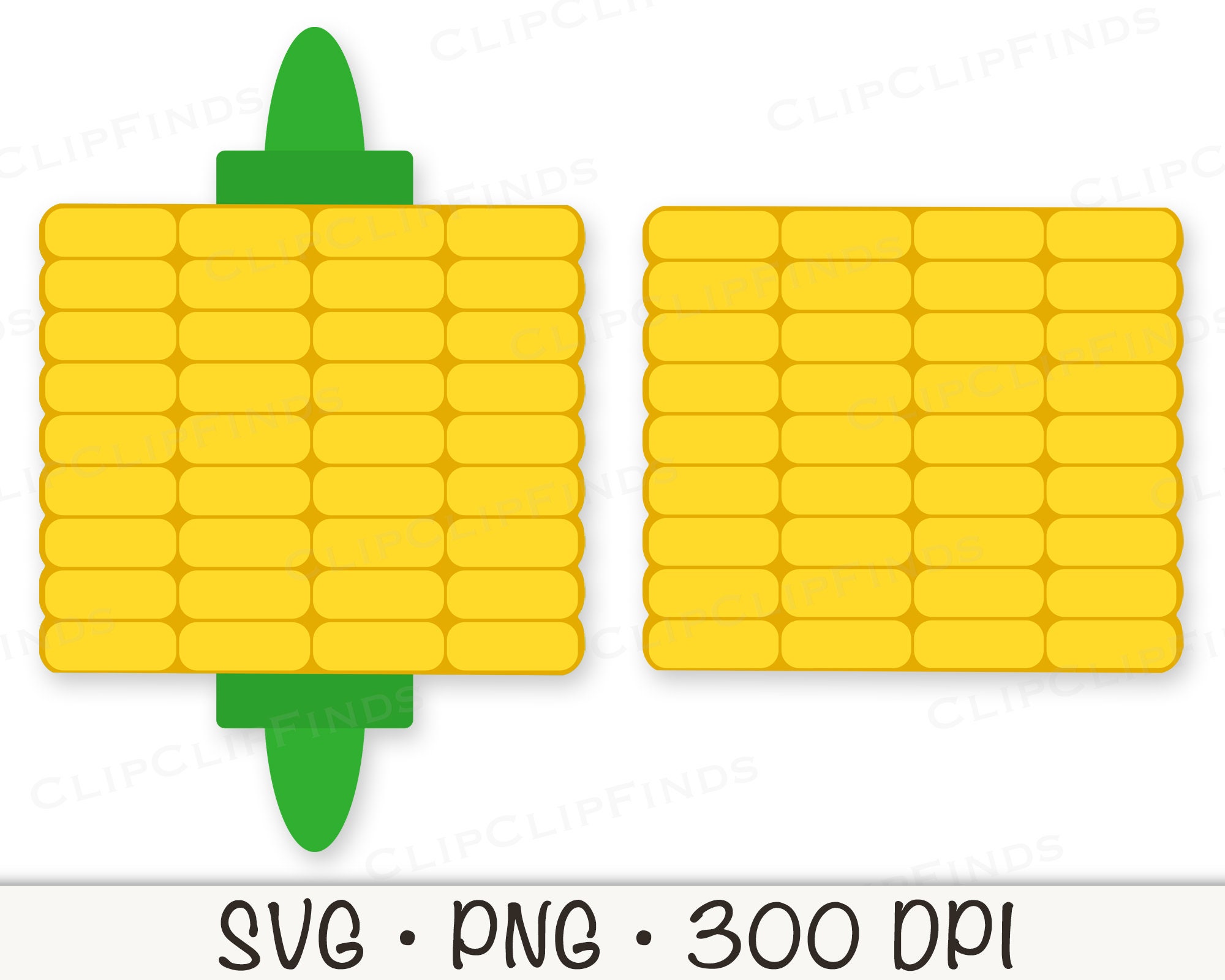 Corn SVG Corn on the Cob Corn Vector File Corn PNG Corn - Etsy Denmark
