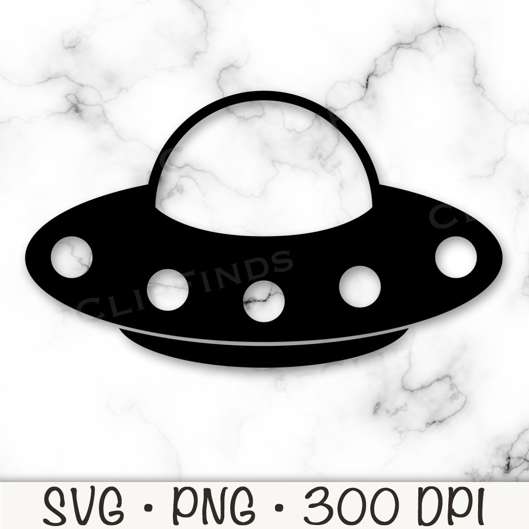 UFO SVG, Flying Saucer Png, Alien Spaceship SVG, Alien Png, Ufo ...