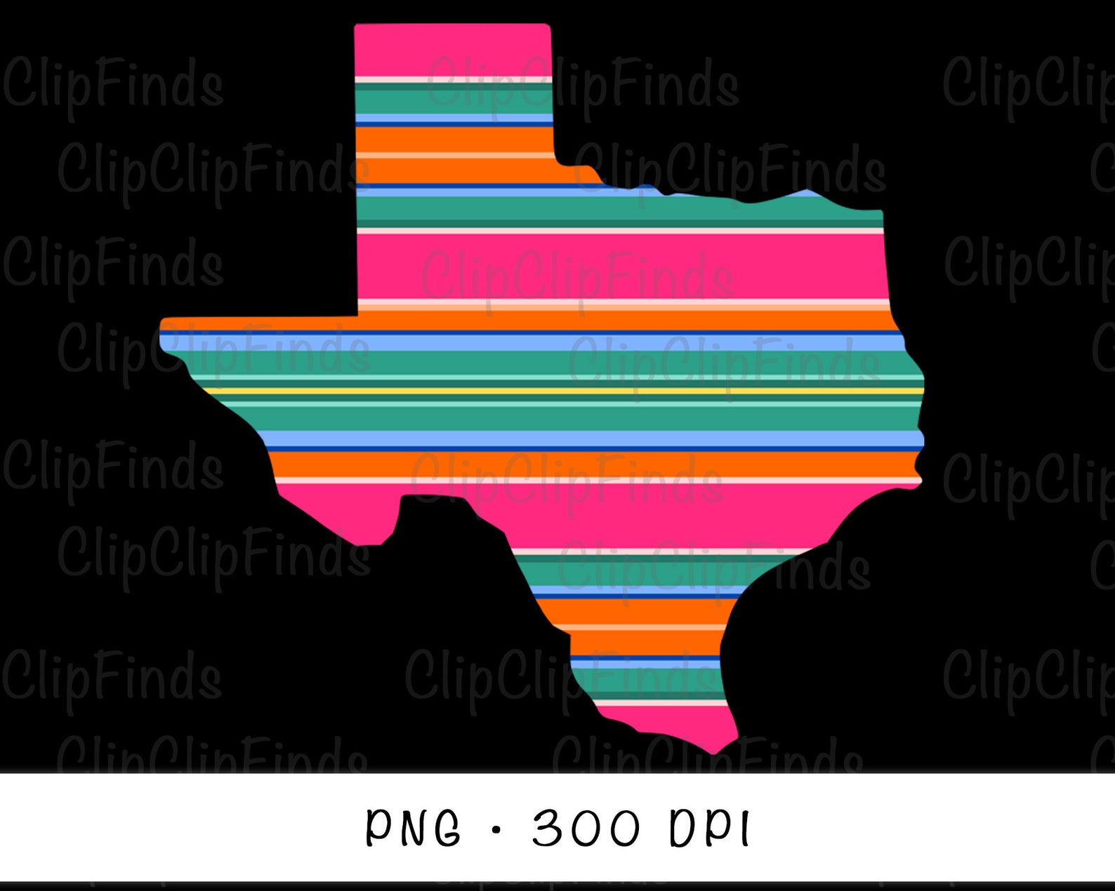 Texas, State of Texas Serape PNG Transparent Background Sublimation ...