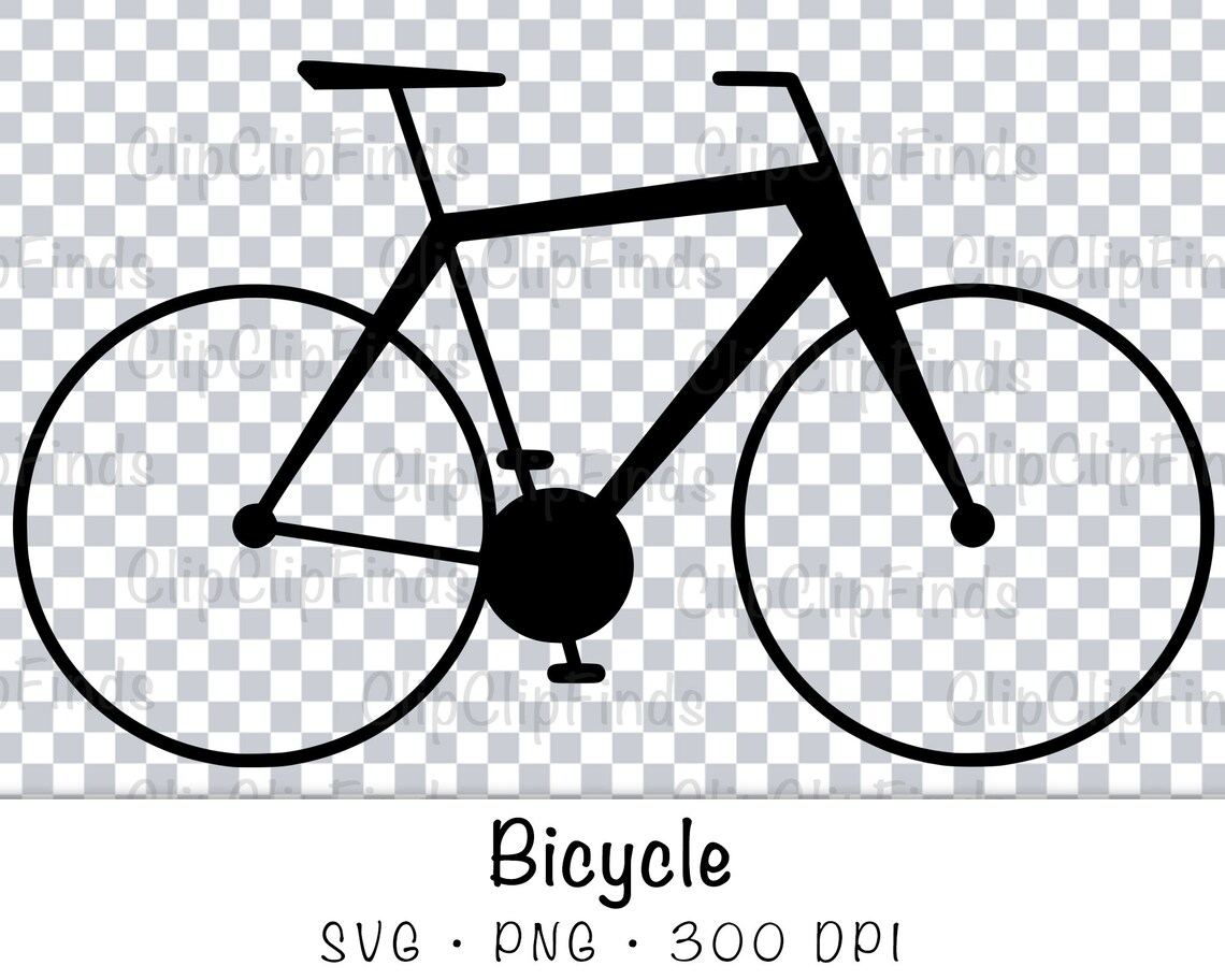 Bicycle SVG Road Bikevector Cut File Bicycle PNG - Etsy Canada