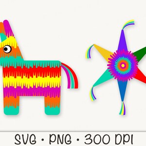 Piñata SVG, Mexican Piñata Clipart, Piñata PNG, Mexican Fiesta Party ...