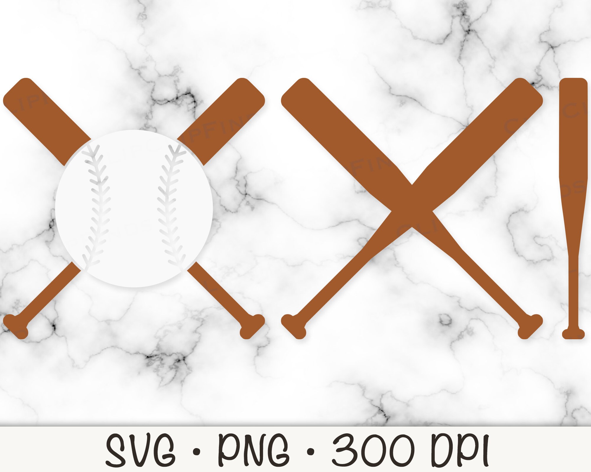 Crossed Bat With Baseball SVG Bat SVG Baseball Bat PNG - Etsy Canada