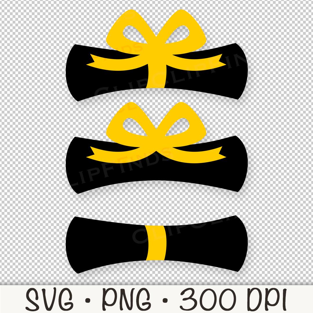 Graduation Certificate SVG, Certificate PNG, Graduation Diploma With ...