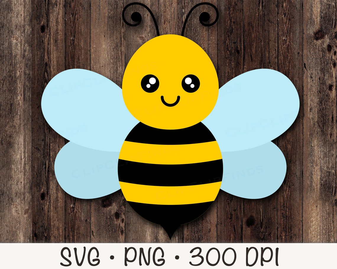 Bee SVG, Cute Bee PNG, Honey Bee, Bumble Bee, Bee Clipart, Boy Bee ...