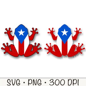 Coqui SVG, Puerto Rican Flag Coqui Frog PNG, Puerto Rico Clip Art ...