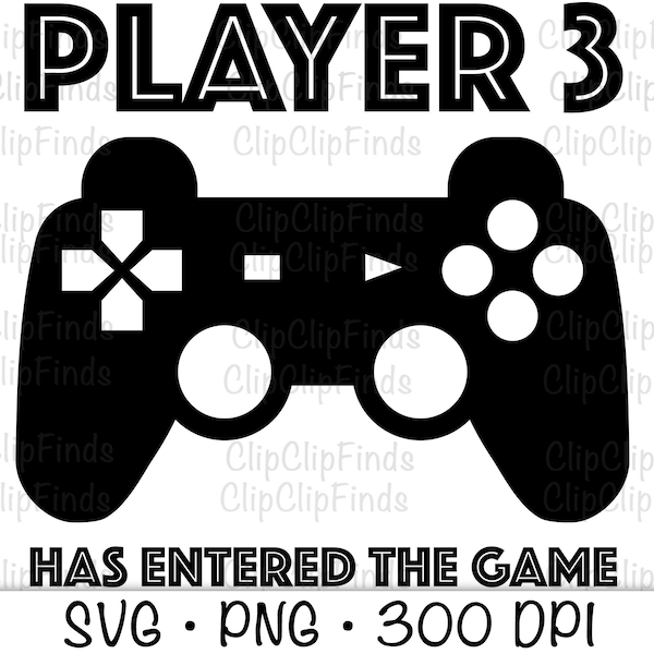 Player 3 Has Entered the Game Tshirt - Etsy