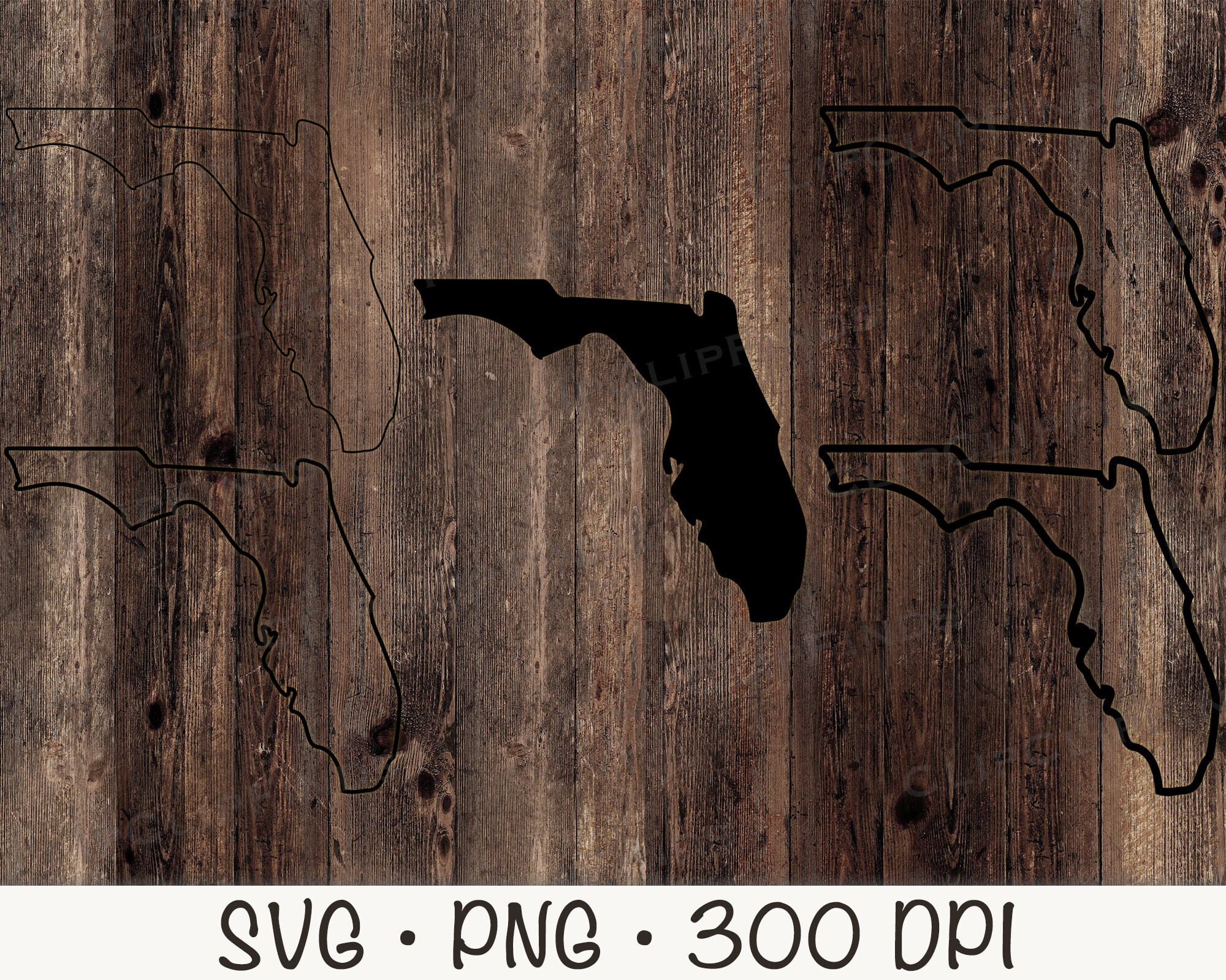 Florida SVG Florida State Map SVG Florida Outline SVG - Etsy Australia