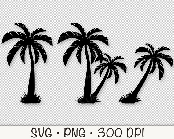 Palm Tree Trimming Clip Art Palm Tree SVG Beach Palm Trees 42