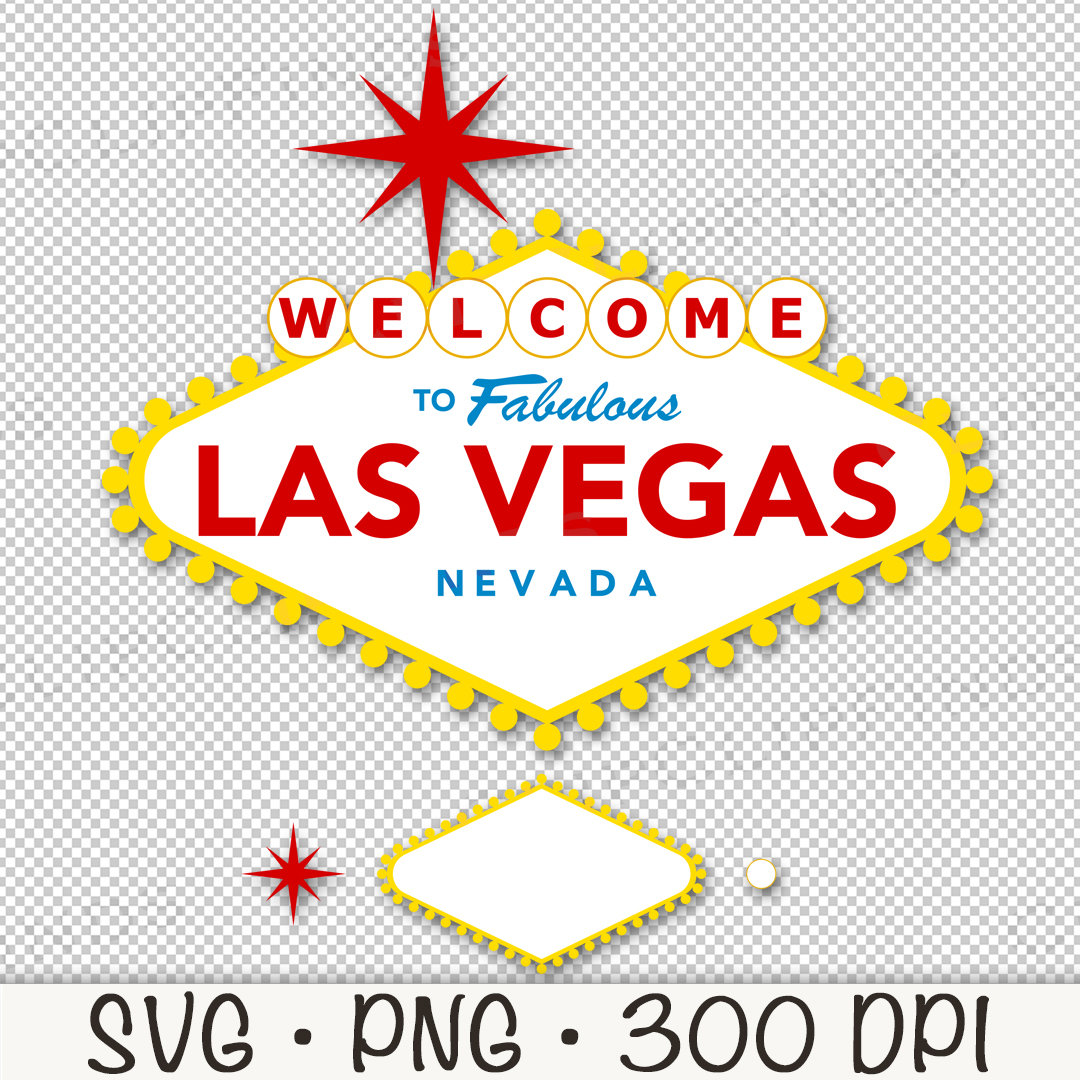 Las Vegas Sign SVG, Las Vegas Blank Sign PNG, DIY, Digital Download - Etsy