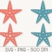 Starfish SVG, Starfish PNG, Starfish Clipart, Instant Digital Download ...