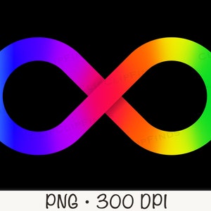 Autism Awareness Rainbow Infinity Symbol, Autism Awareness PNG, Autism ...