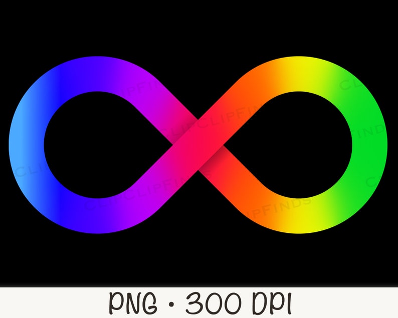 Autism Awareness Rainbow Infinity Symbol Autism Awareness - Etsy