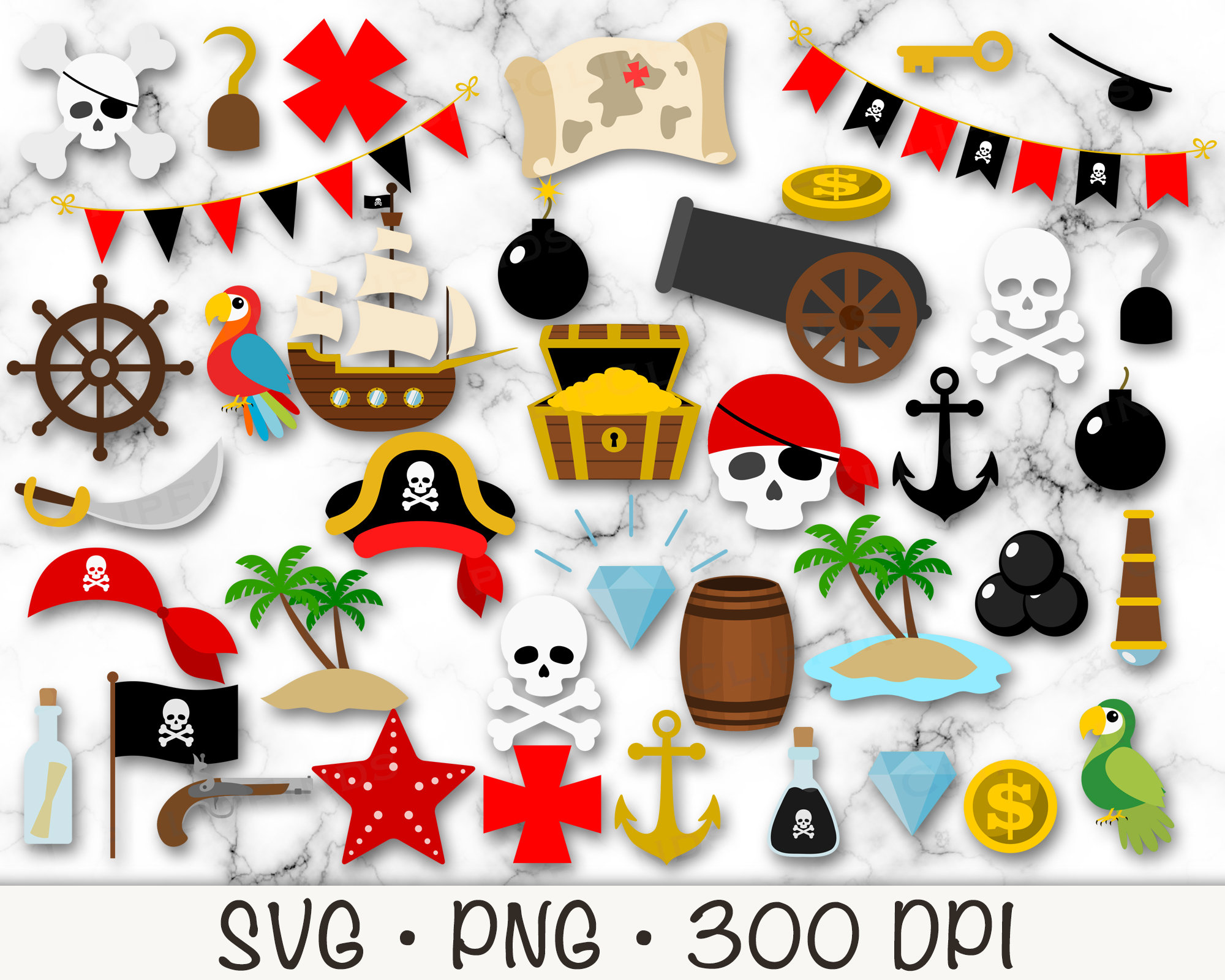 Pirate Head Clip Art