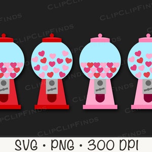 Heart Gum Ball Machine, I Chews You, Valentine's Day Gum Ball Machine ...