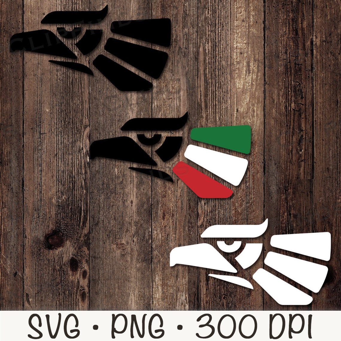 Mexican Eagle SVG: Hecho En Mexico Flag Vector (digital Download) - Etsy