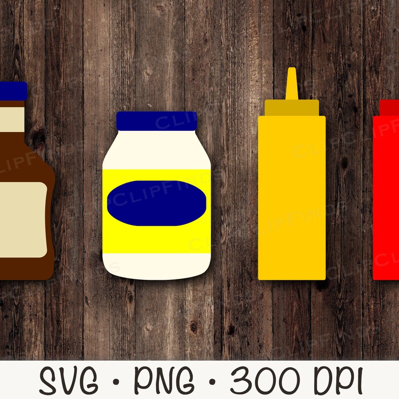 Digital Condiment Paper - Etsy