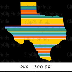 Texas, State of Texas Serape PNG Transparent Background Sublimation ...
