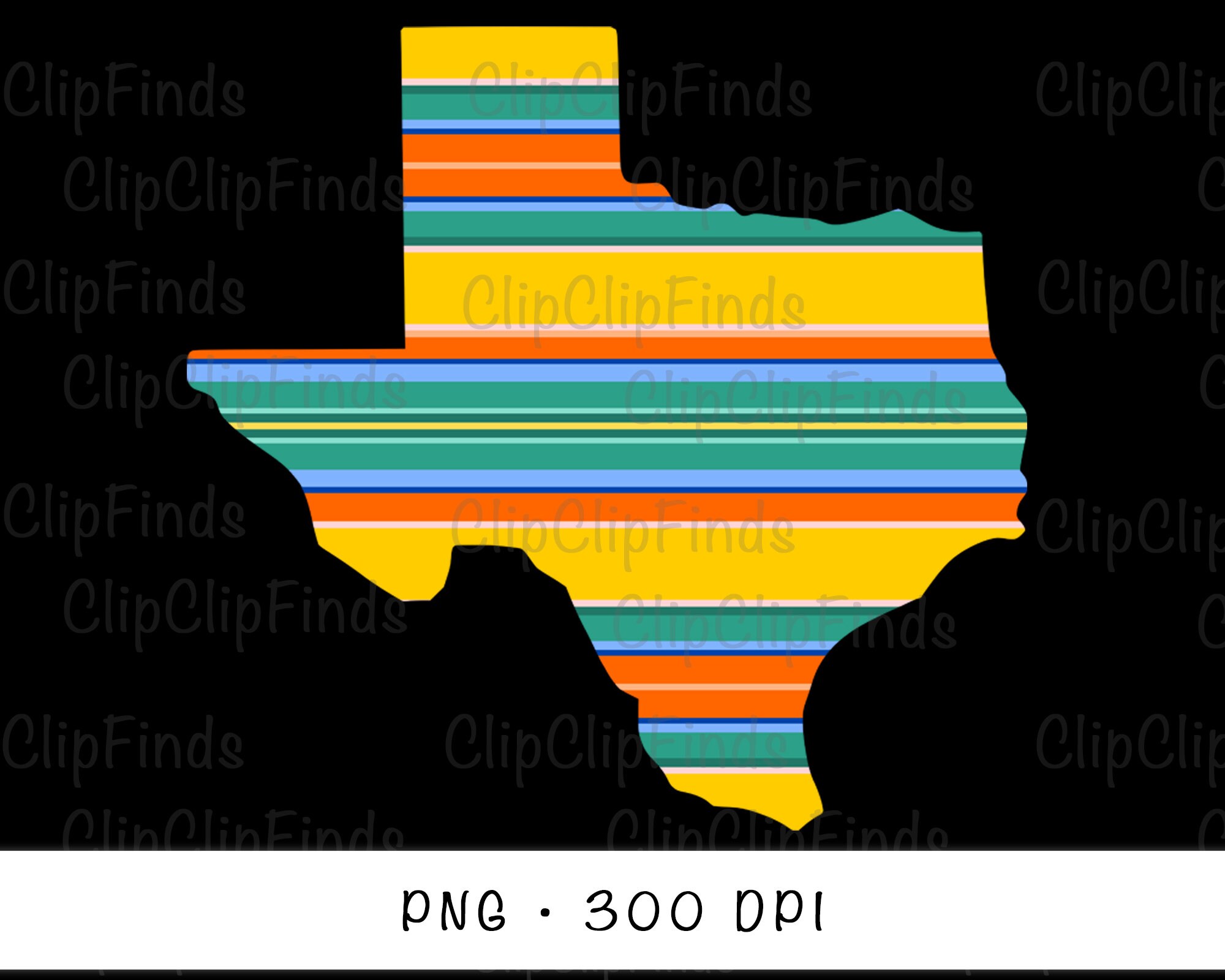 Texas, State of Texas Serape PNG Transparent Background Sublimation ...
