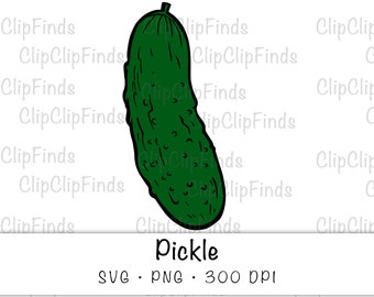 Pickle Svg - Etsy