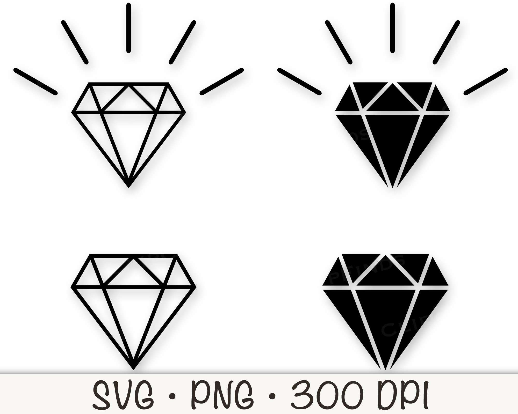 Diamond Png Vector