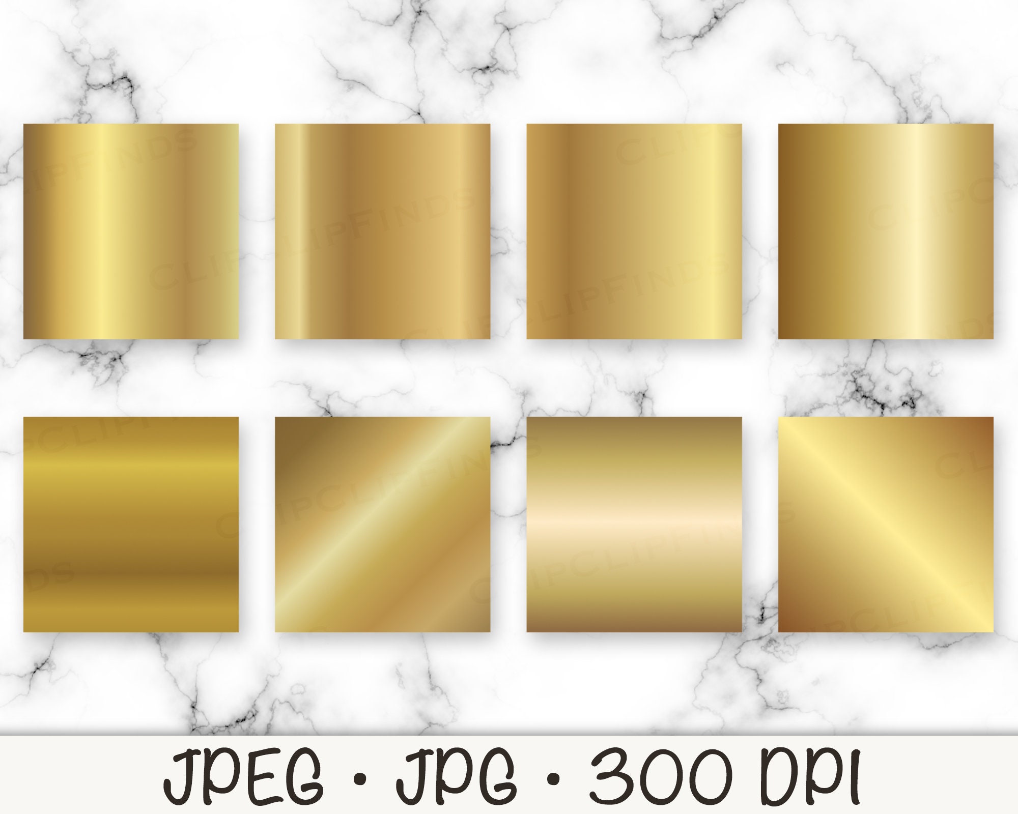 Gold Ombre Background