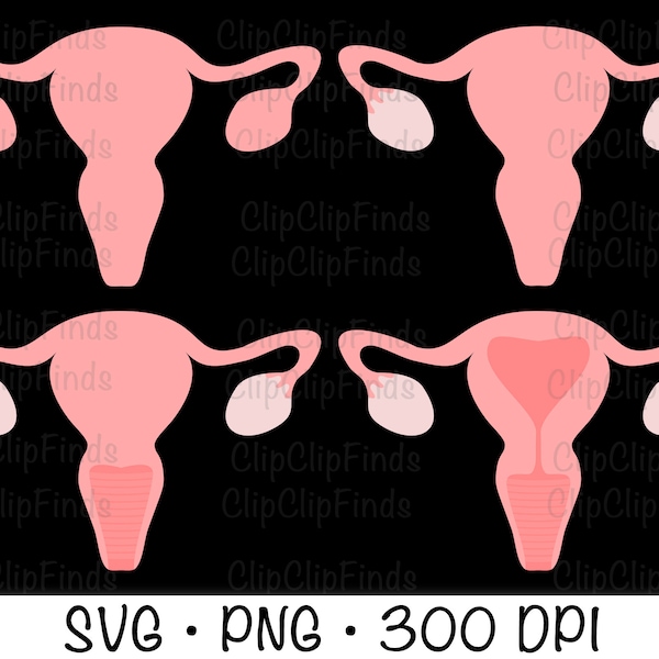 Uterus Svg - Etsy