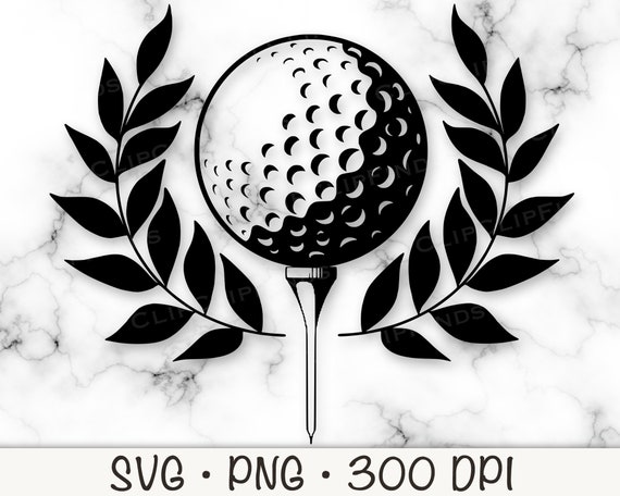 Golf Ball Tee Vector