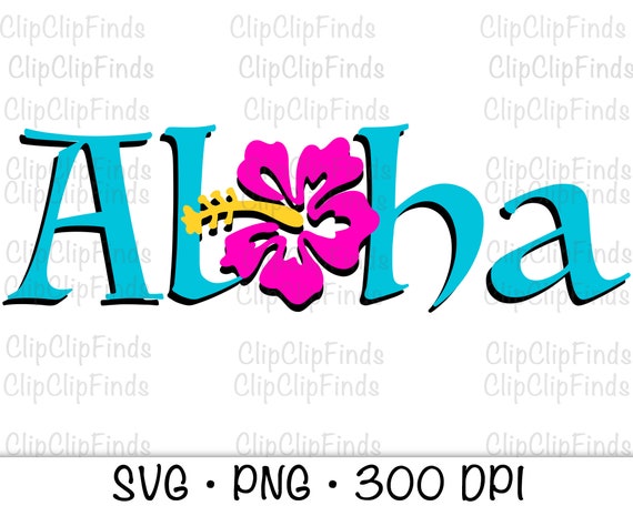 Aloha Word Art