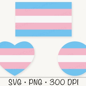 Transgender Flag SVG, Trans Flag, Transgender Pride, Gender Identity ...